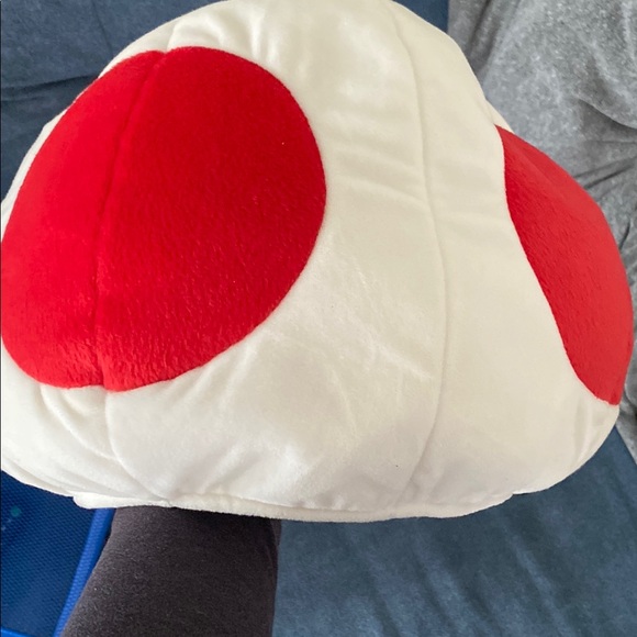 Nintendo | Accessories | Nintendo Toad Mushroom Plush Pillow | Poshmark